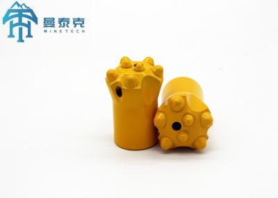China Hot Pressed Carbide Buttons Tapered Button Bit for Construction Works and High Performance Drilling for sale