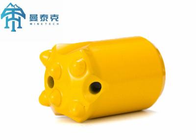 China 26-42mm 7/11/12 Degree Tapered Button Bit Mining Rock Drilling for sale