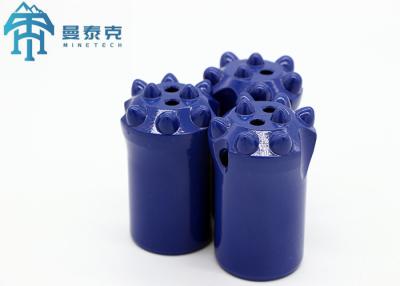 China Forging Carbide Steel Taper Bit 34mm 36mm 8 Buttons For Mining for sale