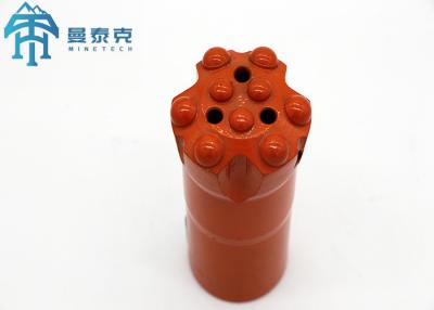 China 43mm Hexagonal Shank Tapered Button Bit Made of Carbide Steel for Superior Performance for sale