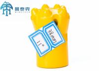 China Rock Drilling And Blasting Tool Tapered Button Bit 38mm 11 Degree for sale