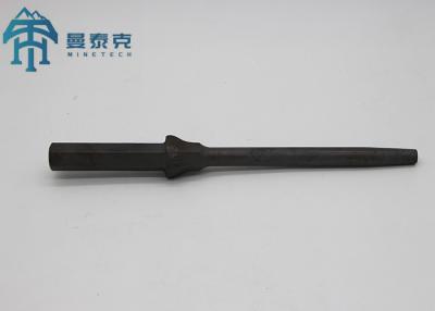 China 600mm Work Length Hexagonal Drill Rod with 11 Degree Taper for Quarrying and Construction for sale