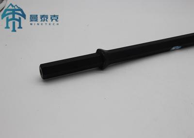 China H25 108mm Tapered Drill Rod Mining Heat Treatment for sale