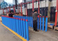 China DHD340 DTH Hammer with 8-14 M3/Min Air Consumption and API 2 3/8 Reg Pin Thread Connection for sale