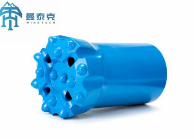China 76mm T51 Top Hammer Thread Button Bit with 15 Buttons for Rock Drilling in Carbon Steel Forging for sale