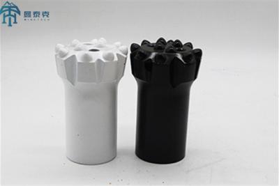 China Customized Flat Face Thread Button Bit For Rock Drilling for sale