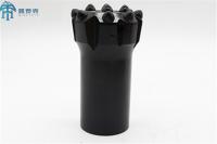 China T45 76mm Thread Button Bit with 13 Buttons for Hard Rock Drilling in Carbon Steel and High Manganese Steel for sale