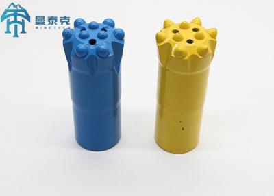 China T38 Thread 64mm Button Bit with 12 Buttons for Construction Works in Carbon Steel for sale