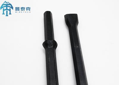 China H22 Integral Drill Rod With 26-42mm Diameter and 400-6400mm Length in Carbon Steel for Rock Drilling for sale