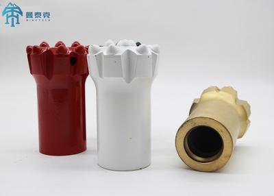 China T38 Thread 57mm ~ 115mm Head Diameters High Manganese Steel Thread Button Bit Rock Drill Bit for sale