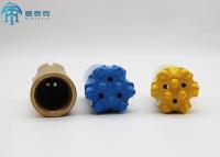 China 43mm R28 Thread Spherical Button Bit with 7 Buttons and High Wear Resistance for Rock Drilling for sale