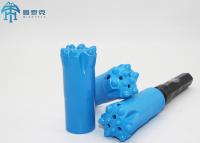 China Mth Drop Center SR35 Thread Button Bit Diameter 127mm Blue Color for sale