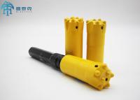 China 45mm R32 Thread Button Bit with 2 Flushing Holes for Drilling Soft and Loose-Medium Rock for sale