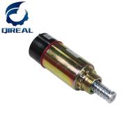 China 1255772 Excavator Electrical Parts For  E332 Engine 3114 3116 3126 Fuel Stop Solenoid Shutdown Valve 24V 125-5772 for sale