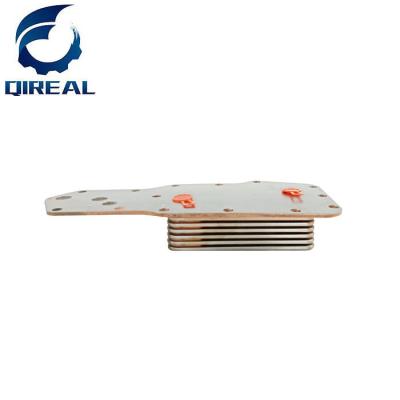 China PC200-5 PC200-6 6D102 Excavator Radiator Oil Cooler Core 7P 6735-61-2110 3918176 for sale