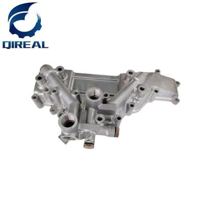 China Excavator SK200-3 SK200-5 6D34 Oil Cooler Cover ME034570 ME034573 ME074185 ME033687 for sale