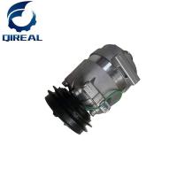 China Excavator Parts R140LC-9 R200LC-9S R210LC-9 R300-9 R134a 12V 24V Air Conditioning Compressor 11Q690040 11Q6-90041 for sale