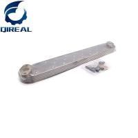 China For ZX230 ZX200-5 ZX270 Excavator Engline 6BG1 Engine Oil Cooler Core 1-11282027-0 for sale