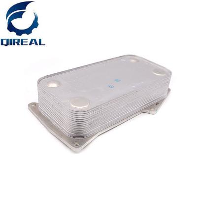 China 04252961 20459219 21707096 EC210 Excavator Spare Parts D6D D4D Engine Oil Cooler Core BF6M2012C for sale