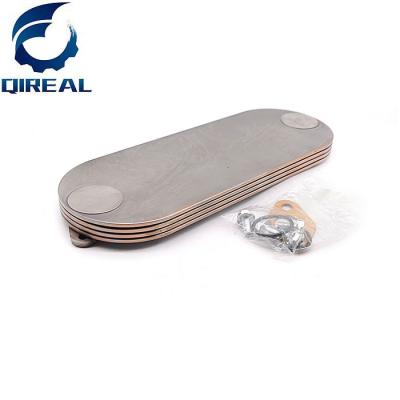 China 8973341000 8973341001 8-97334100-0 8970338020 For ZAX240 ZAX250-3 4HK1 Excavator Engine Spare Parts Oil Cooler Core 4P for sale