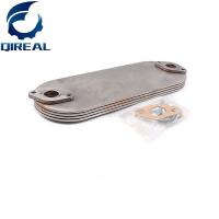 China 8973341000 8973341001 8-97334100-0 8970338020 For ZAX240 ZAX250-3 4HK1 Excavator Engine Spare Parts Oil Cooler Core 4P for sale