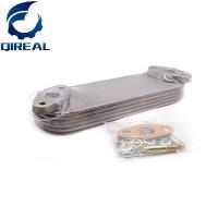 China ME013360 For SK200-3 SK230-6E Excavator Spare Parts 6D31 6D34 Engine Spare Parts Oil Cooler Core 5P for sale