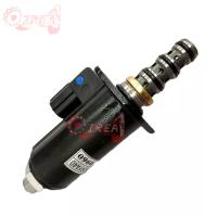 China Brake solenoid valve YN35V00021F solenoid valve KWE5K-30/G24YA40 suitable for Kobelco SK200-6 excavator for sale