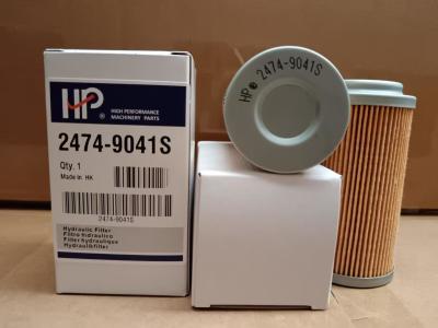 China Excavator Pilot Filter Elements 2474-9041S And 24749041S for sale