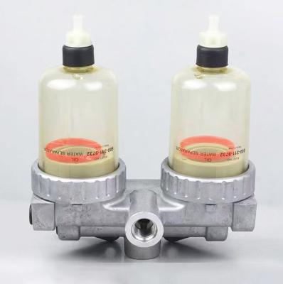 China 600-311-9732 Oil Water Separator For PC200-5 PC400-7 PC200-6 Double Filtration for sale