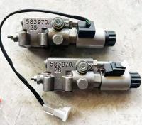 China Fan Pump Solenoid Valve 259-0907 583970 for Excavator CAT 330 336 349D C9 C13 for sale
