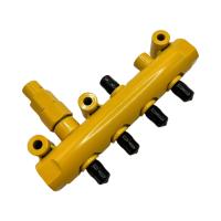China Fuel Common Rail 438-3416 For C6.4 Engine 320D 323D Excavator for sale