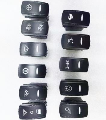 China Cars excavators trucks Dash Console Switch Press the button for sale