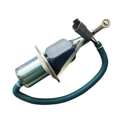 China Fuel Stop Solenoid Valve 4063712 for PC300-7 PC360-7 Excavator for sale