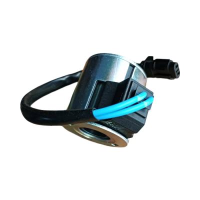 China Electromagnetic Valve Coil24V for XGMA XG815 821 822 823 825 836 Excavator for sale