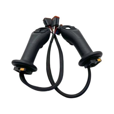 China Electronic Control Handle Grip For Excavator 320GC 320D 336D2GC for sale
