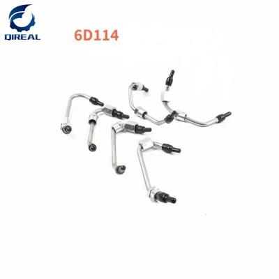 China Excavator Spart Parts Engine Parts 6d114 EFI high pressure oil pipe for sale