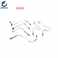 China Excavator Spar Part  Engine Parts 6HK1 High pressure oil pipe for sale