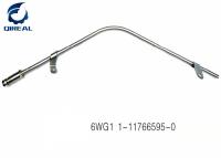 China 1-11766595-0 1117665950 6WG1 ENGINE TUBE GUIDE OIL LEVEL GAUGE ZX500LCH ZX600 ZX650H Excavator Parts for sale