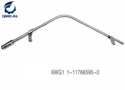 China 1-11766595-0 1117665950 6WG1 ENGINE TUBE GUIDE OIL LEVEL GAUGE ZX500LCH ZX600 ZX650H Excavator Parts for sale
