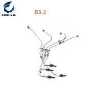 China Excavator Spar Part 6WG1 direct injection high pressure oil pipe for sale