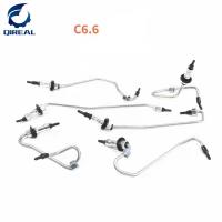 China Excavator spare parts c4.4 Direct injection high pressure oil pipe for sale