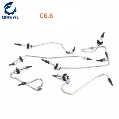 China Excavator Spar Part C6.6 injection high pressure oil pipe for sale