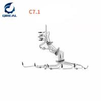 China Excavator spare parts high pressure fuel pipe C7 Direct injection high pressure oil pipe for sale