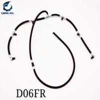China Excavator spare parts diesel engine injector fuel return pipe for D06FR engine for sale