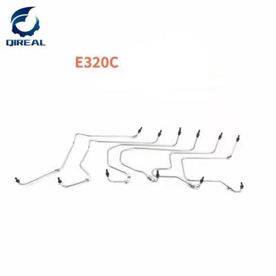 China E320C E320D Excavator Spare Parts C6.4 Engine High Pressure Oil Pipe for sale