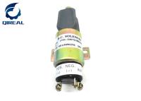 China Excavator Parts Stop Solenoid 3864274 24V Flameout Solenoid Valve 1751-2467 for sale