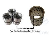 China Self Lubriing Oilless Bushing Excavator Bucket Pins for sale