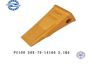 China OEM 20X-70-14160RC Excavator Spare Parts  bucket teeth PC30 PC60 PC100 PC200 PC300 PC400 for sale