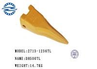 China 2713-1236 TL Excavators Spare Parts Bucket Tooth DH500TL 14.7kg for sale