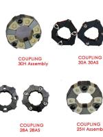 China Excavators Spare Parts 28A 28AS  Flexible Rubber Coupling For EX100-2 EX120-2 Hydraulic Pump for sale